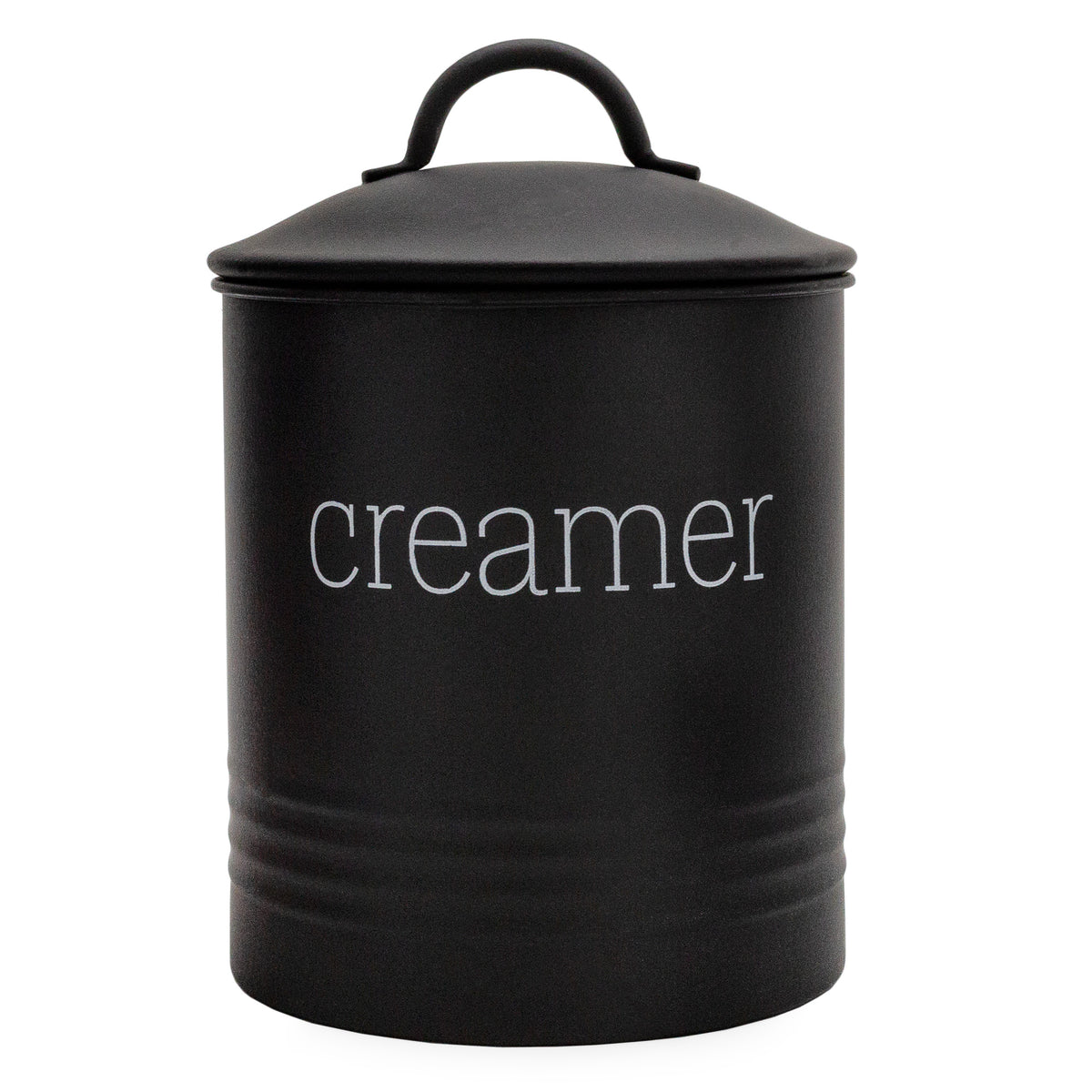 Farmhouse Creamer Canister (Black, Case of 18) – Kurated Korner